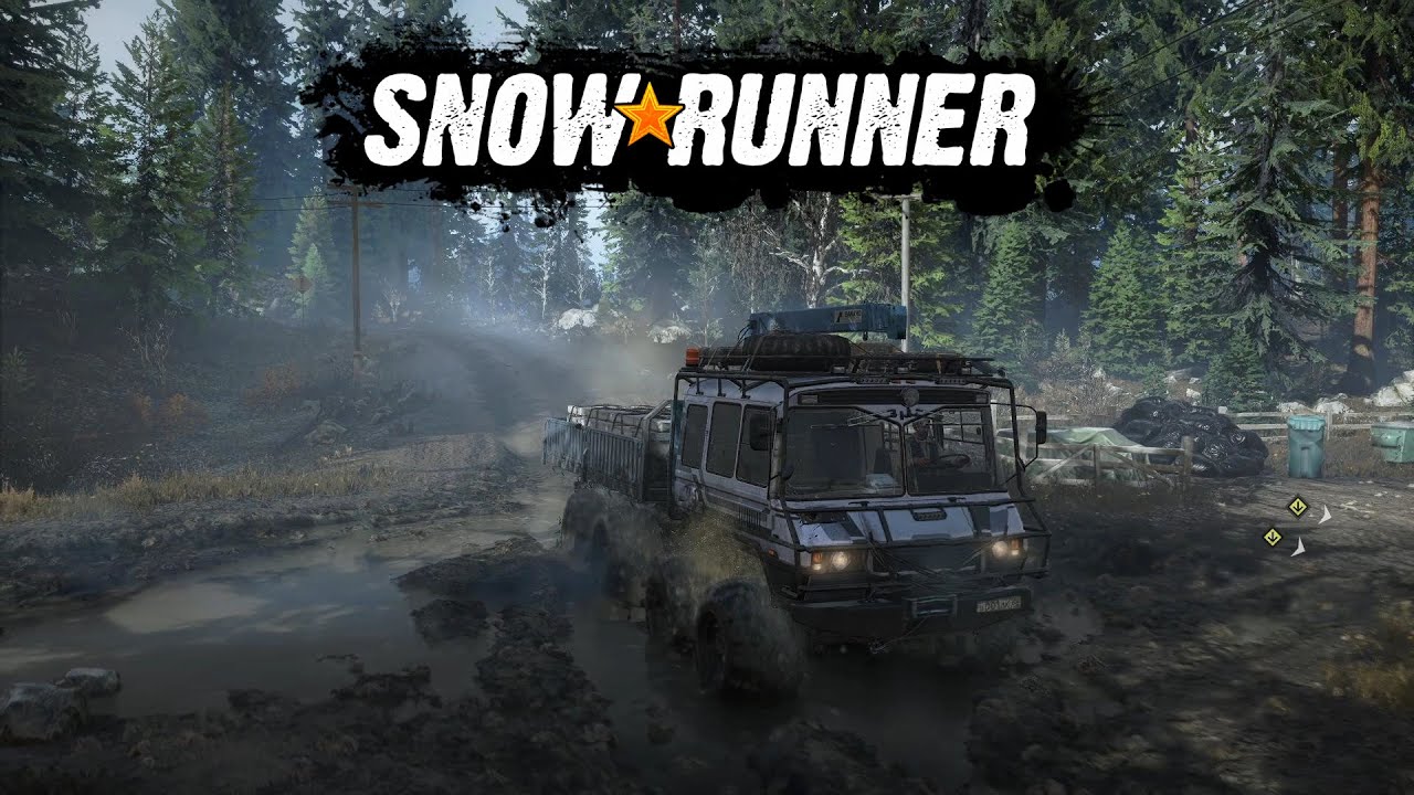 Snow Runner DLC Yukon LP5 : Section 2 tapis de convoyeurs 3/3 - YouTube