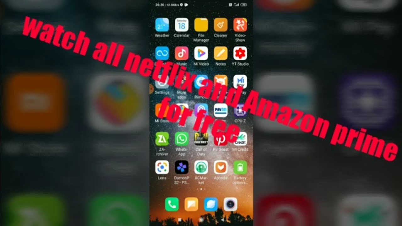 How to Watch Netflix and Amazon prime for free!! - YouTube