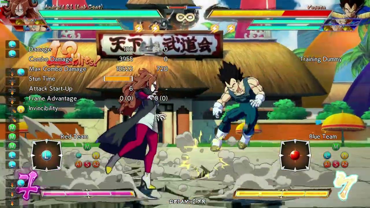 Android 21 Lab Coat loops - YouTube