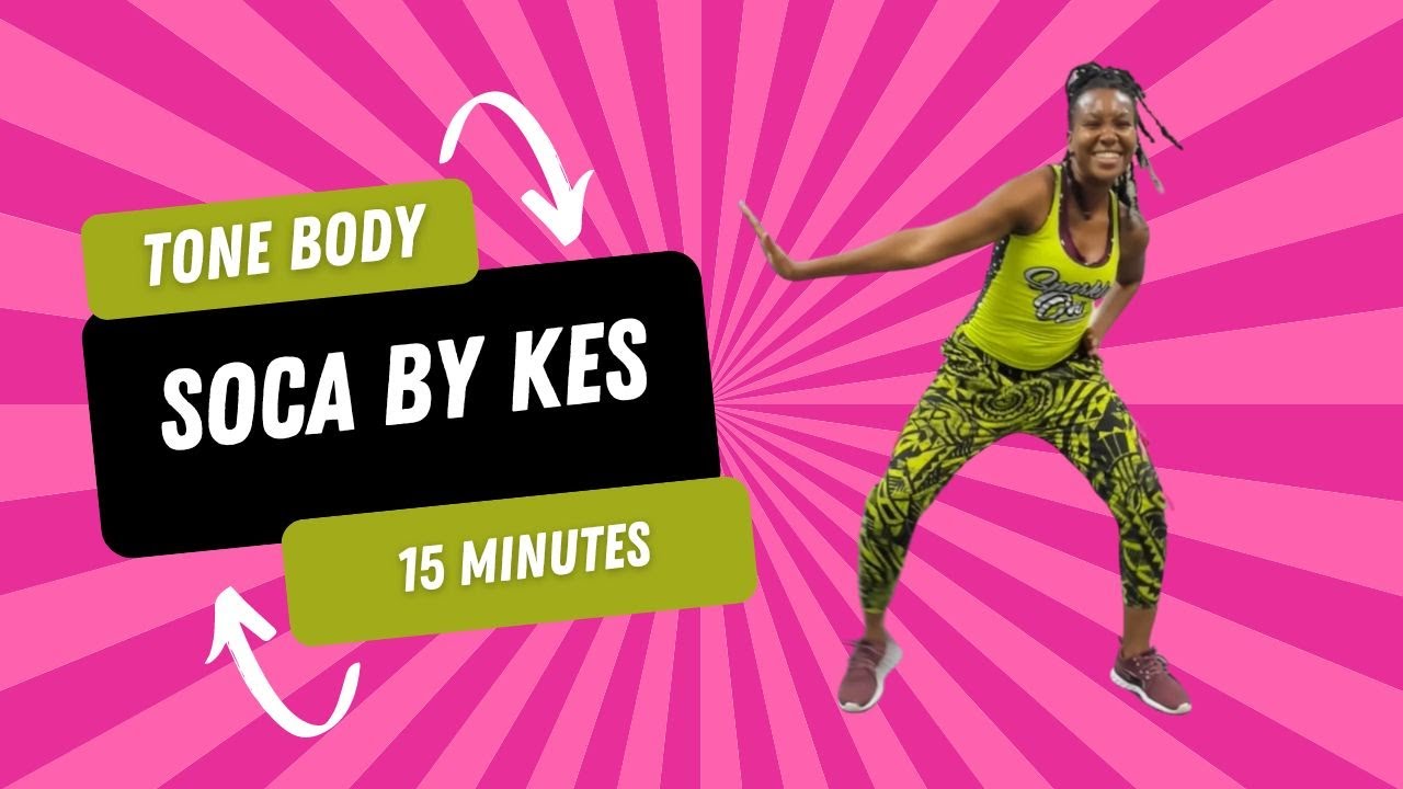 15-minute Soca Dance Workout to Kes - YouTube