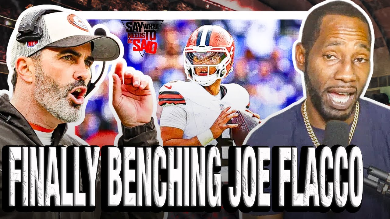Asante Reacts Kevin Stefanski Benching Joe Flacco For Dillion Gabriel ...