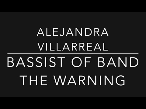 The Warning - Ale playing bass - YouTube