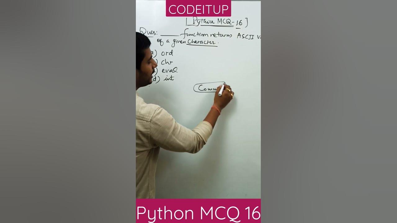 Shorts Python Mcq 16 Python Pythonmcq Pythonprogramming Pythontutorial Python3