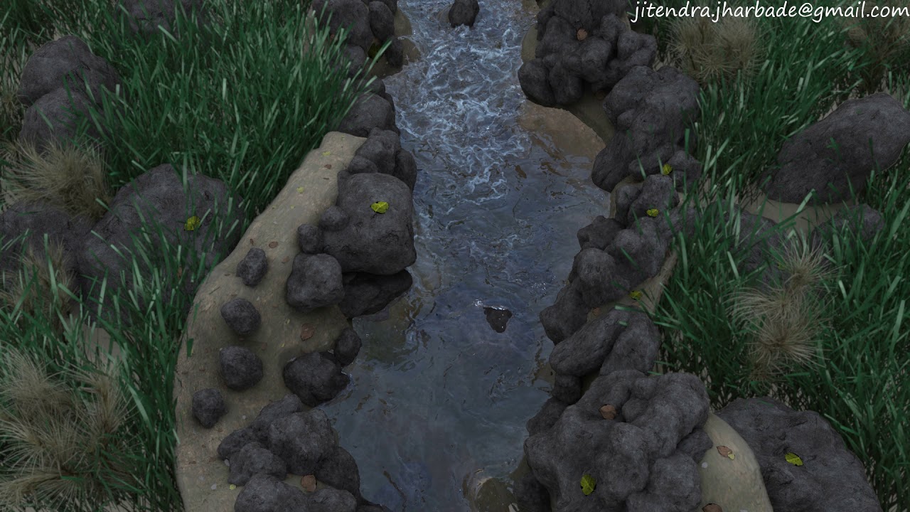 Houdini River - YouTube