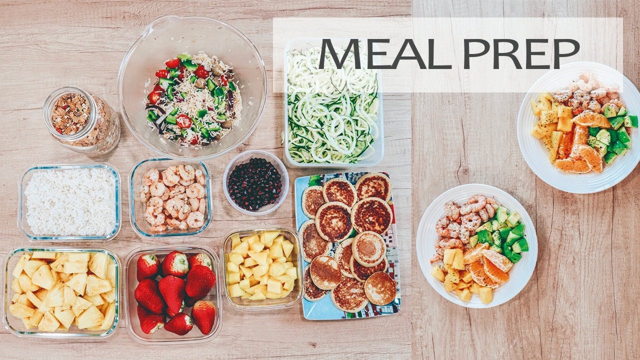 MEAL PREP SUPER RÁPIDO, FÁCIL E SAUDÁVEL - YouTube