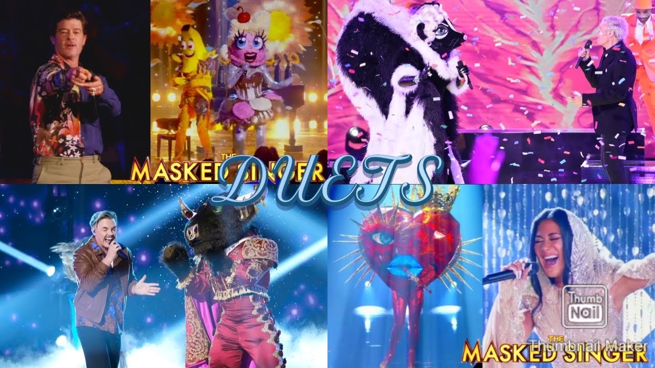Ranking All Duets | Masked Singer | SEASON 6 - YouTube
