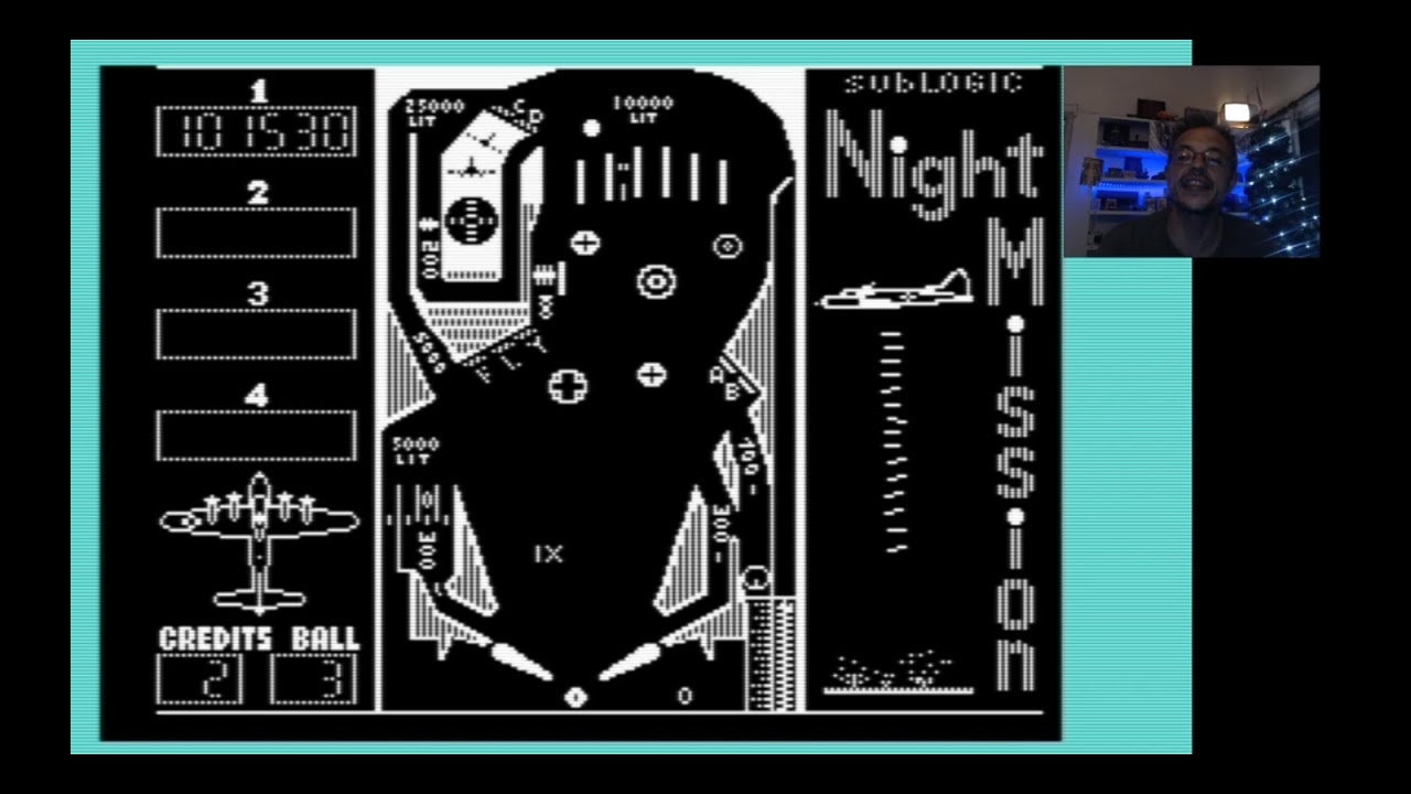 Night Mission Pinball - (1983 - Commodore 64) - Un juego para bajar un ...