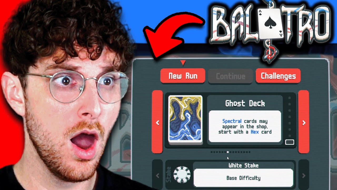 Trying Out The Ghost Deck [Balatro] - YouTube