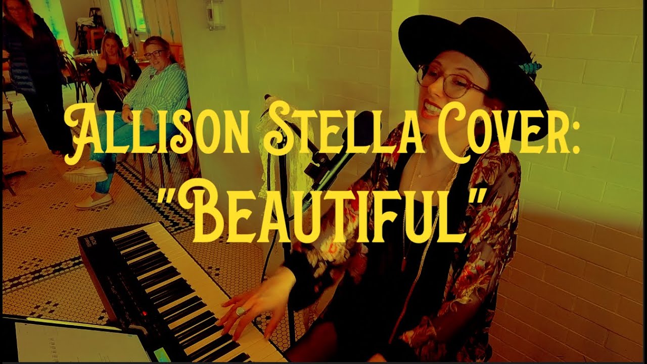 Beautiful (Carole King live loop cover) by Allison Stella - YouTube