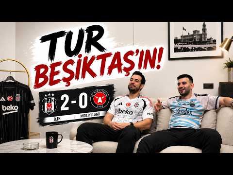 OLAYLI MAÇTA TUR BEŞİKTAŞ’IN! 🔥 BJK 2-0 MIDTYJLLAND