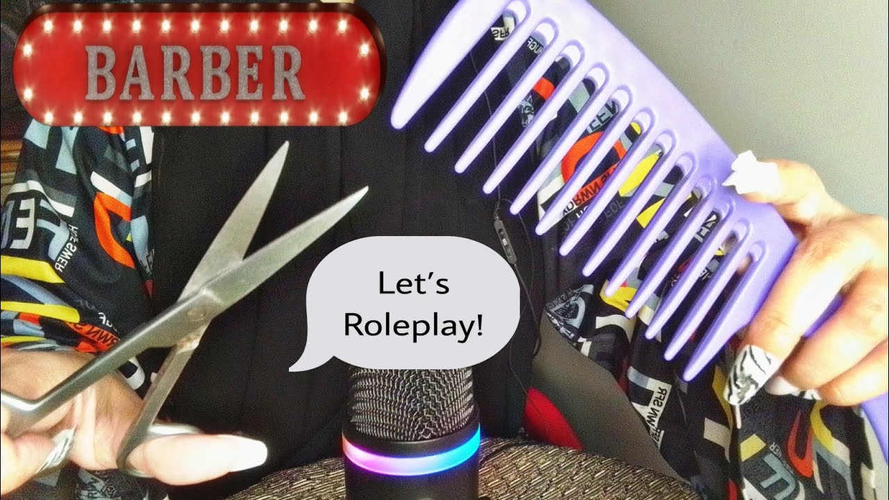 Female Barber Roleplay ASMR / Layered Sounds - YouTube