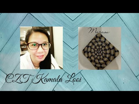 How To Draw Tanglepattern Marasu - YouTube