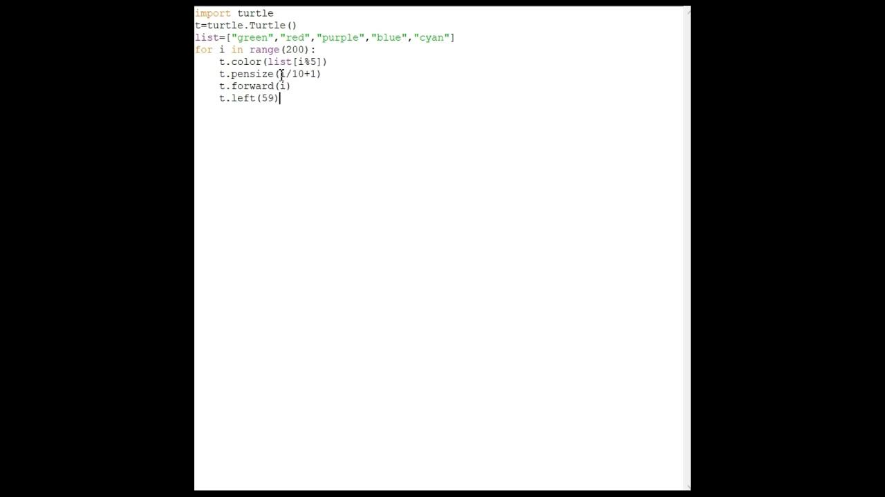 Graphic Animation In Python Using Turtle Module Shorts Codingstatus Youtube 