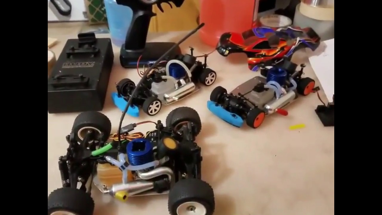 xray nt18 nt18 micro 1/18 nitro rc collection - YouTube