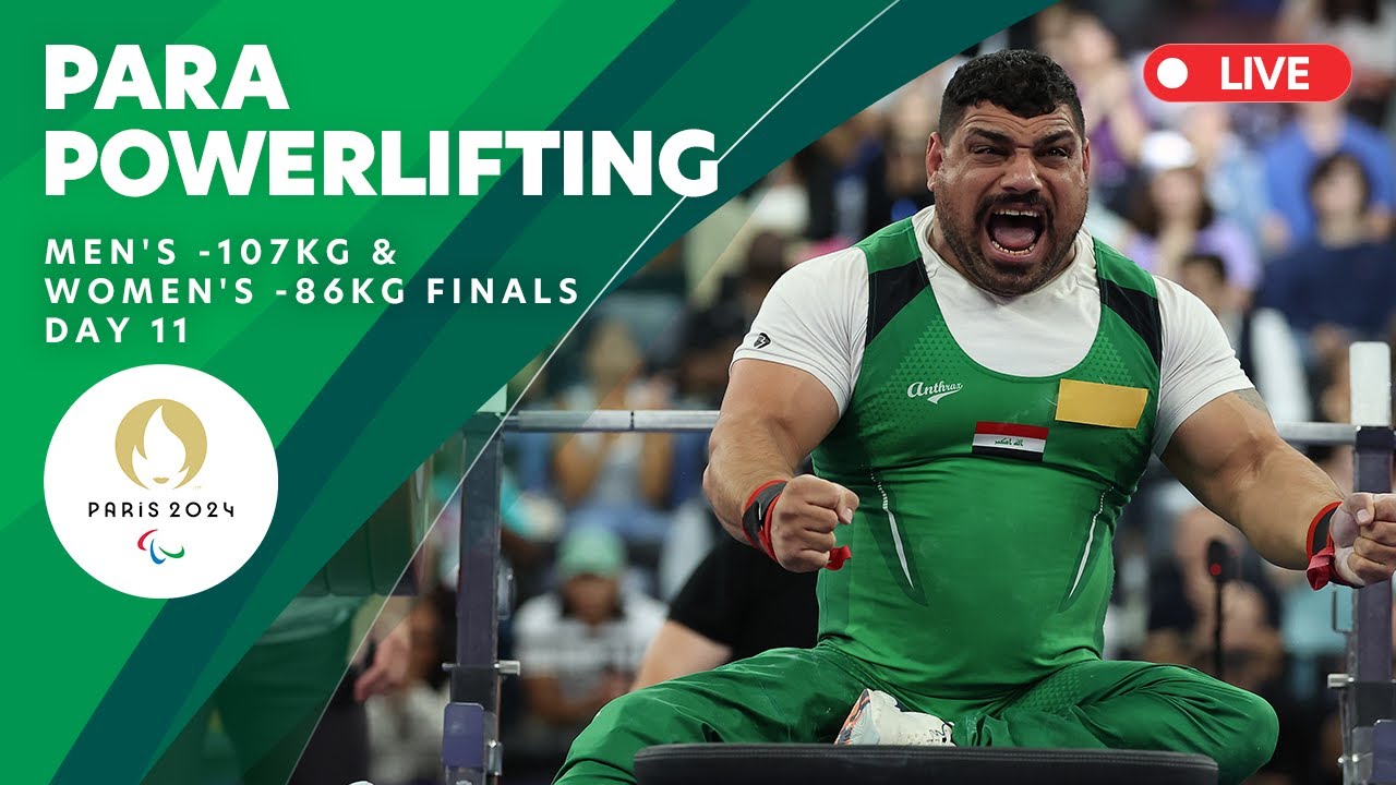 Para Powerlifting - Men's -107kg & Women's -86kg Finals | Day 11 ...
