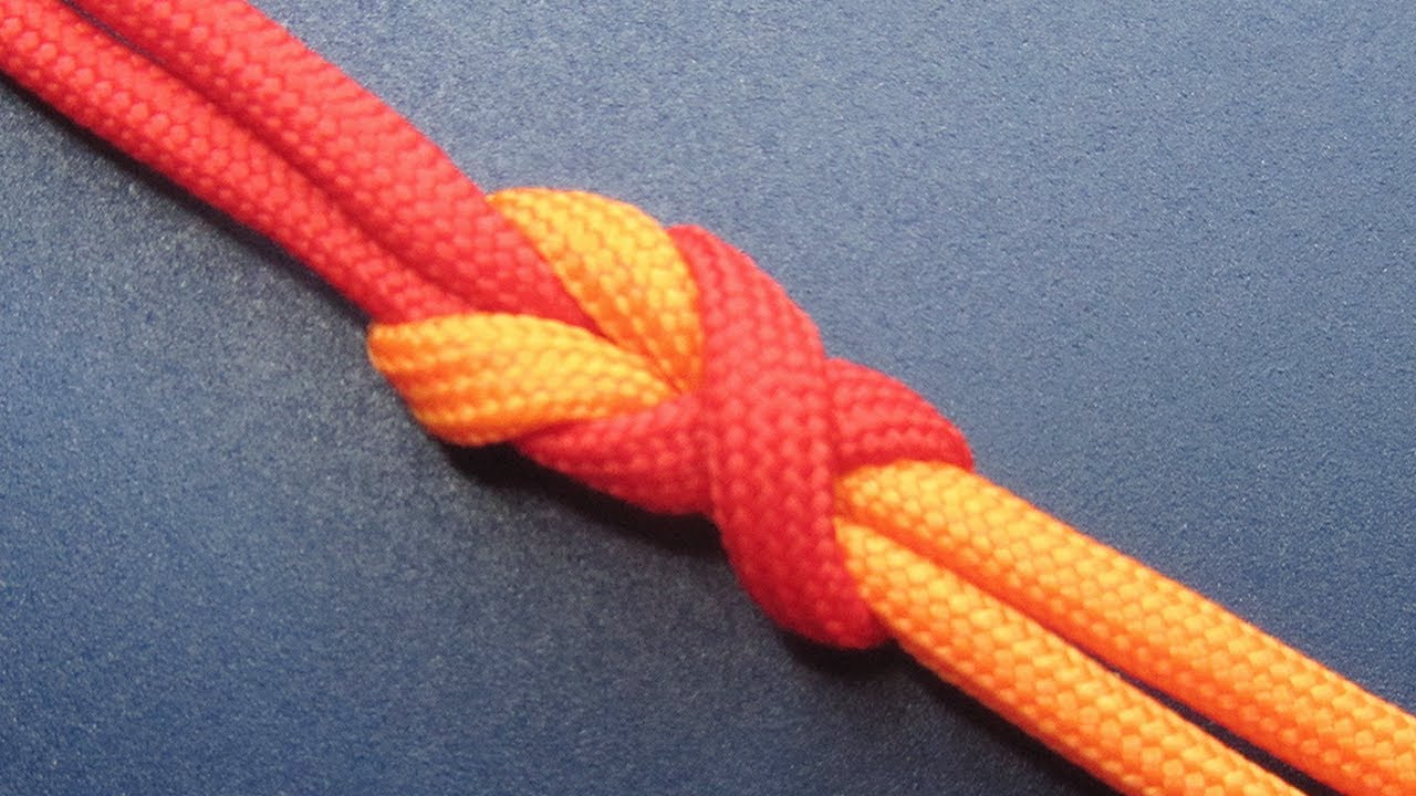 How to tie a very simple but powerful knot to join ropes. Great rope ...