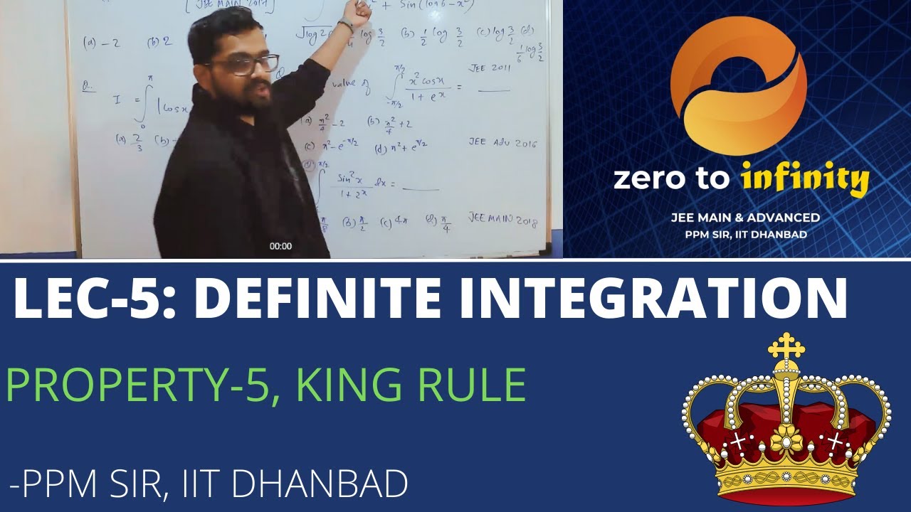 LEC-5: DEFINITE INTEGRATION | KING RULE 👑 - YouTube