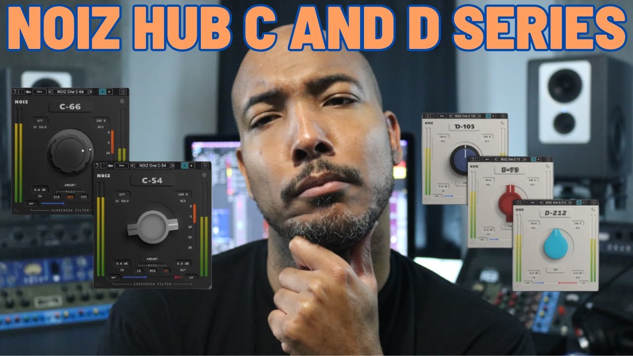 Noiz Hub C and D series - suite of simple one knob saturation and ...