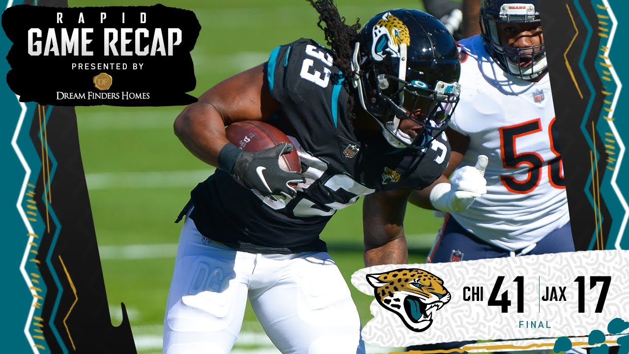 Week 16: Chicago Bears 41, Jacksonville Jaguars 17 | Rapid Game Recap ...