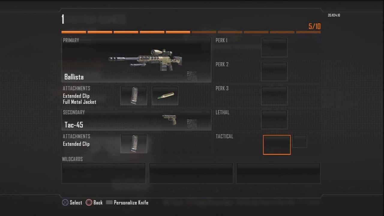 BLACK OPS 2 - BALLISTA CLASS SETUP - YouTube