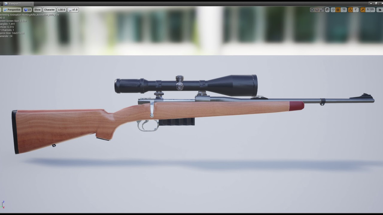 HuntingRifle AnimationDemo Fire - YouTube