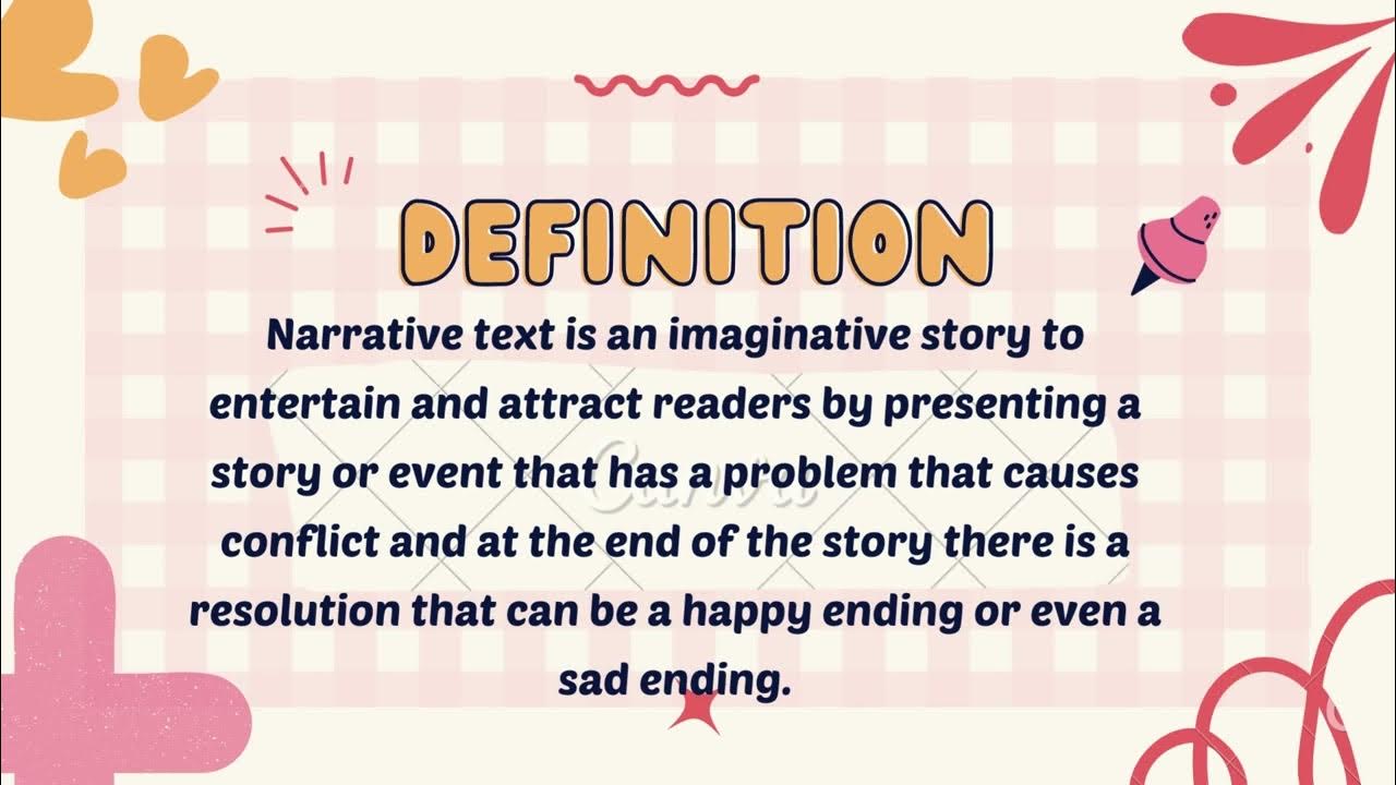 Materi Narrative text Kelas 9 - YouTube