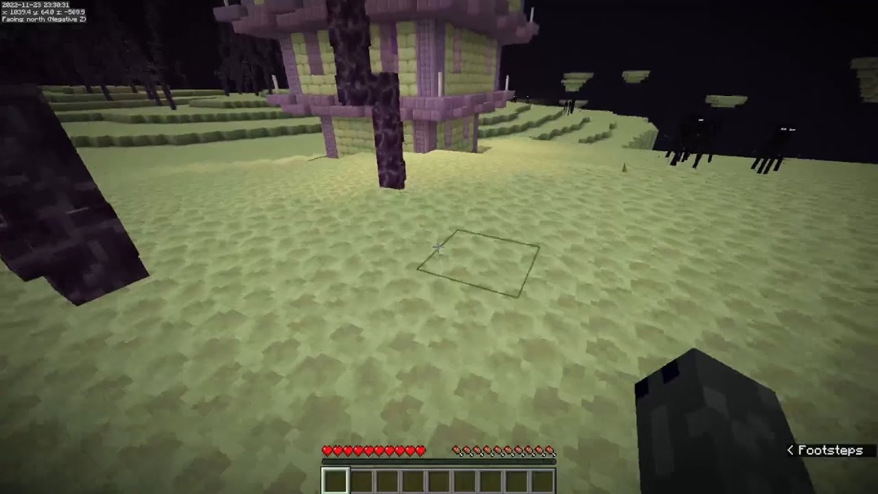 Tearing Down an End City Flying Ship Pt2 - Minecraft Java 1.19 Vanilla ...