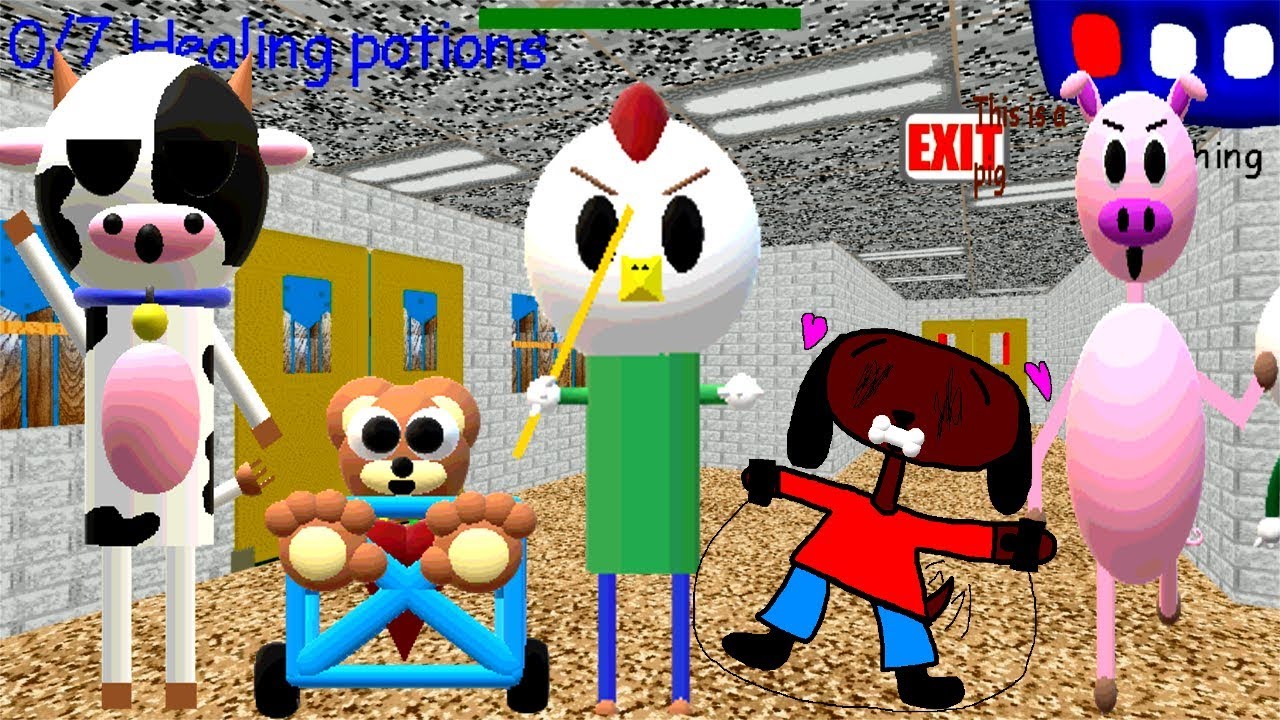 Baldi´s Animal Chaos V1.1 - YouTube