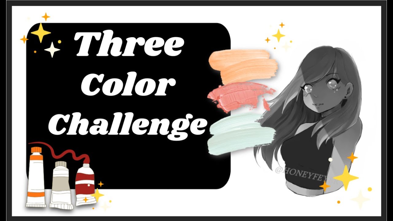 3 RANDOM COLOR CHALLENGE - YouTube