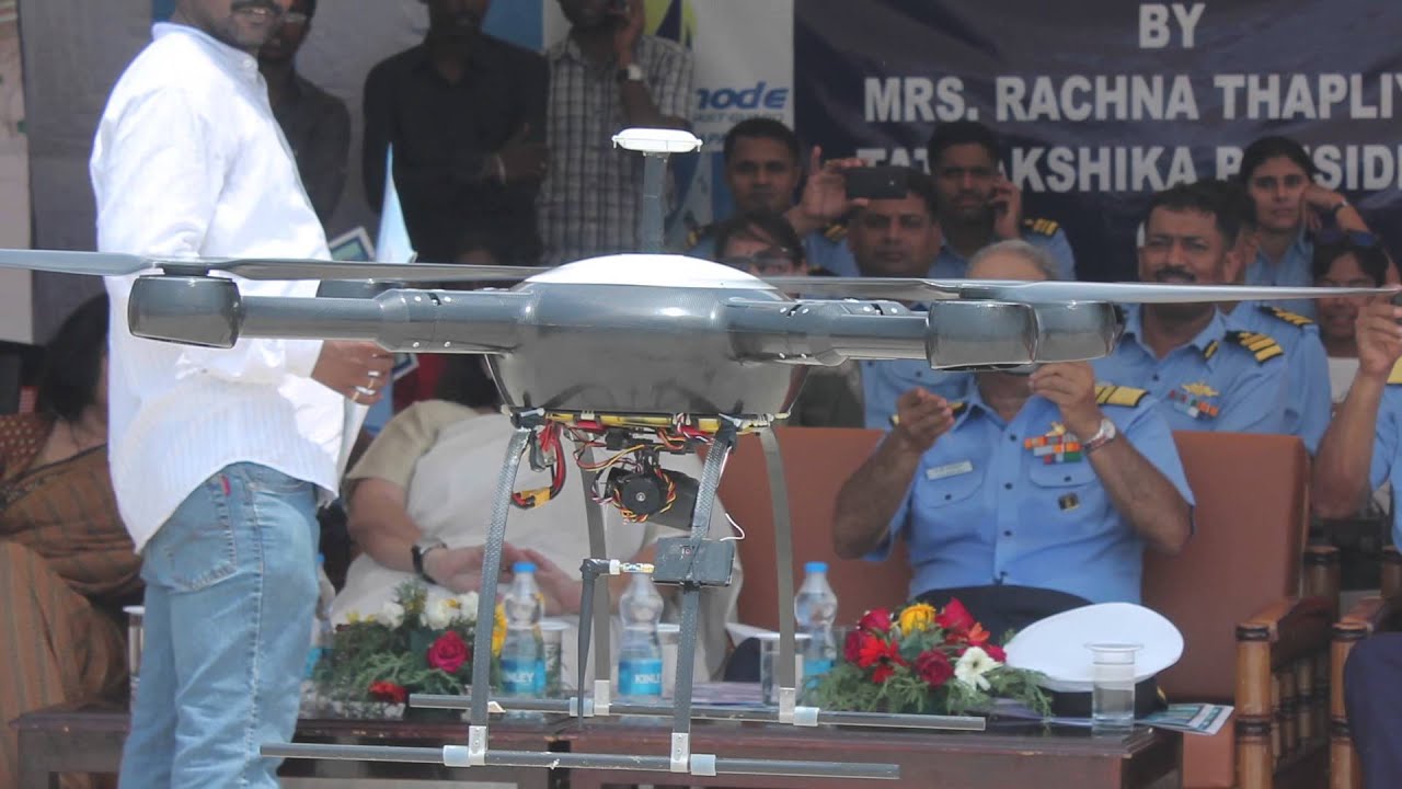 Dhaksha-Drones for Maritime Surveillance - YouTube