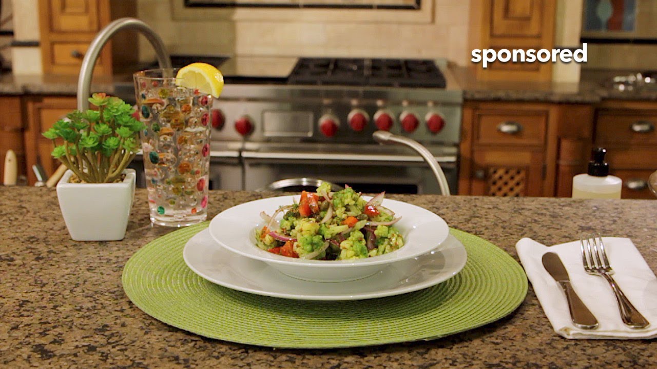 [Sponsored] Blue Goose 15s Recipes - Romanesco Summer Salad - YouTube