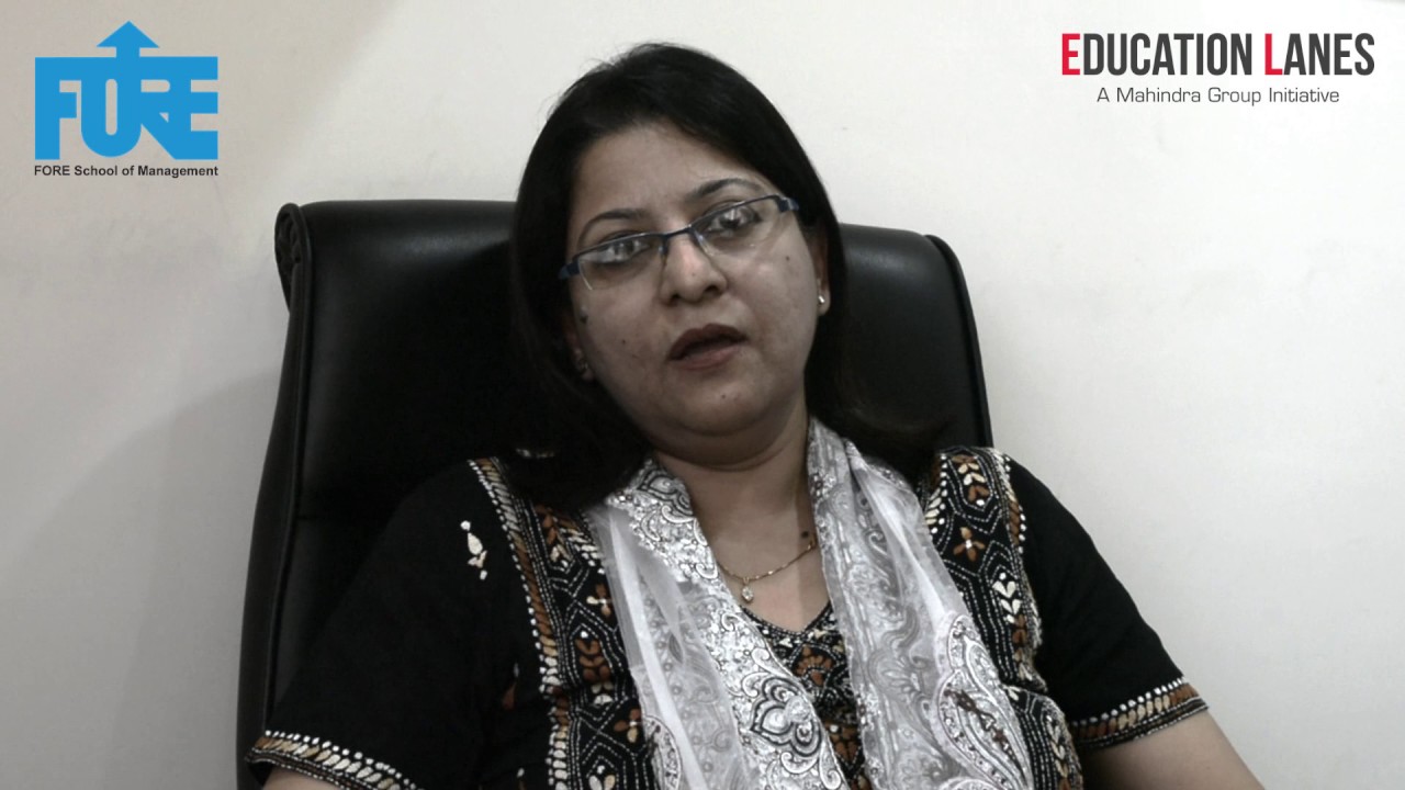 Message from Prof Sriparna Basu from FORE School of Management - YouTube