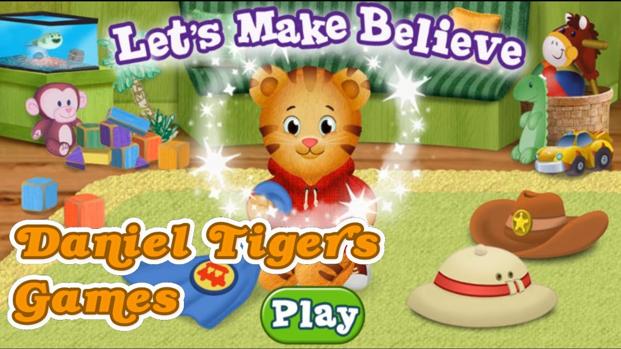 Daniel Tiger - Cowboy Daniel Make Believe in Jungle, Underwater, and ...
