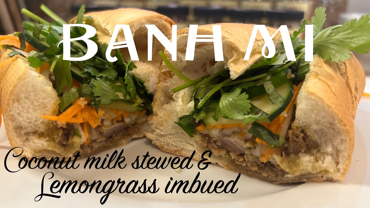 Coconut Braised Pork Banh Mi | Bodega Bites - YouTube