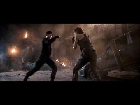 Resident Evil: Lee Jong Gi vs Milla Jovovich
