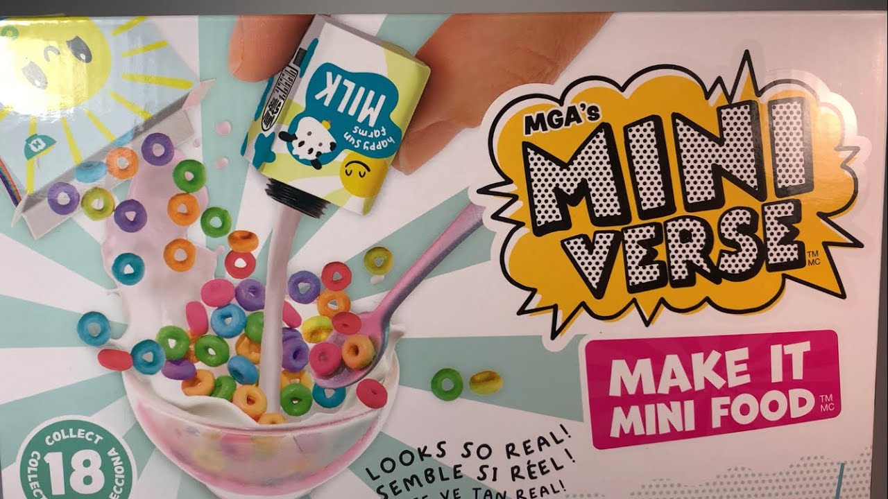 Mini verse Make It Mini Food - YouTube