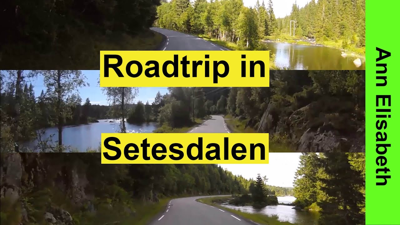 Roadtrip in Setesdalen, Norway. Gautestadveien from Prestøygardsvatn ...
