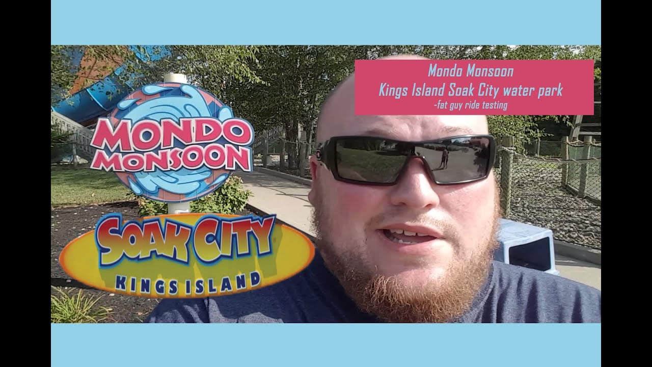 Mondo Monsoon at Kings Island's Soak City water park - fat guy ride ...