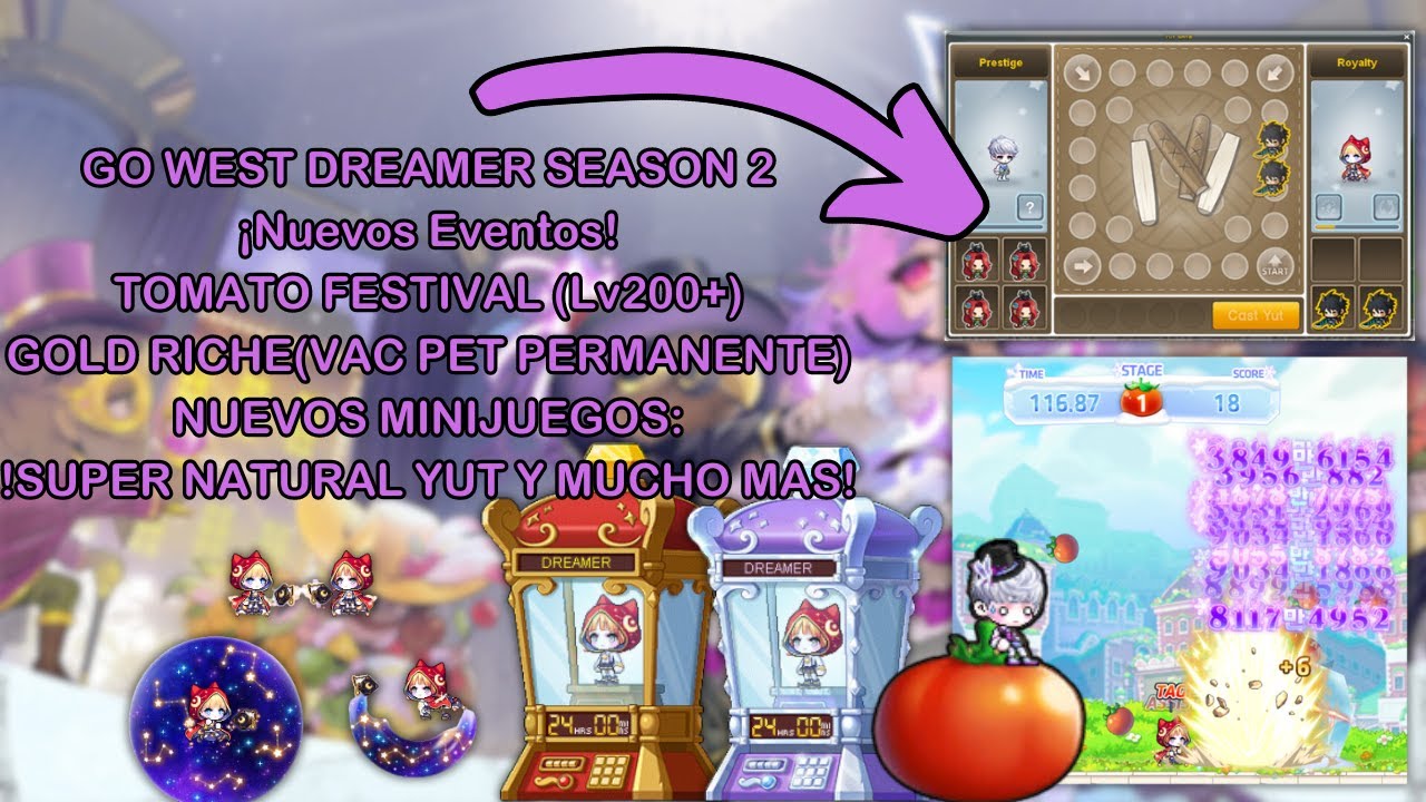 MapleStory 2024 | Dreamer Season2: ¡Eventos Increíbles al Detalle ...