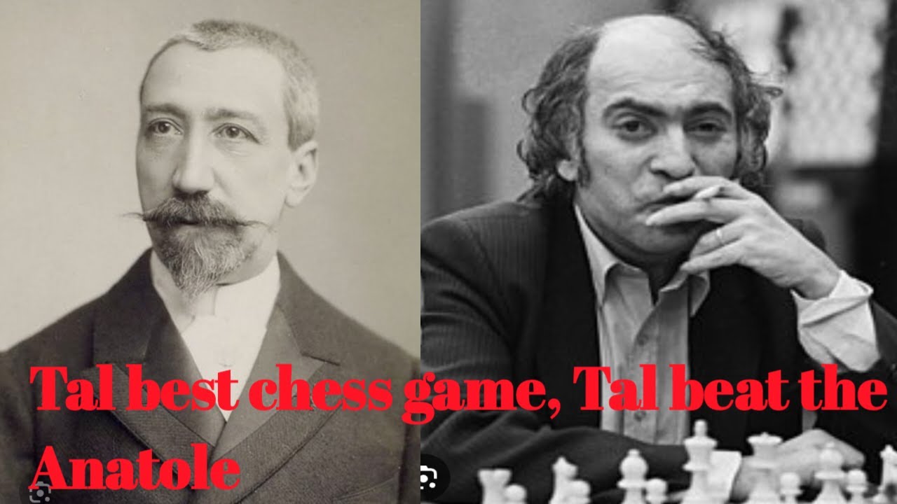 Mikhail Tal vs Anatole parnas Tal best chess game,tal beat the Anatole ...