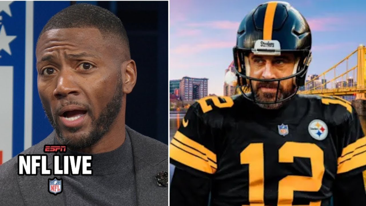 NFL LIVE | Ryan Clark reacts Aaron Rodgers drops another hint that he ...