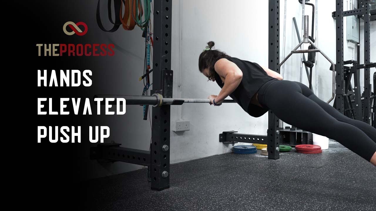 Hands Elevated Push Up - YouTube