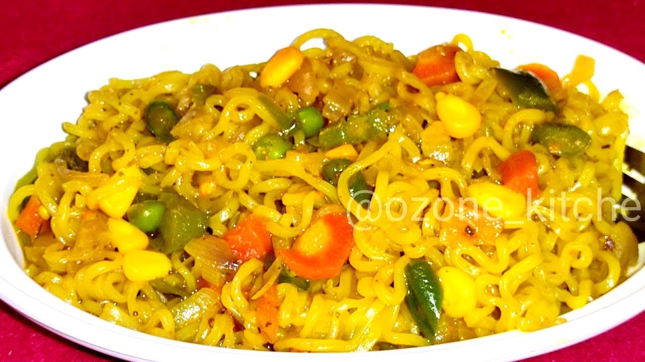 My Sunday Special Maggi | Vegetables Maggi | Tasty Maggi | Preservation ...