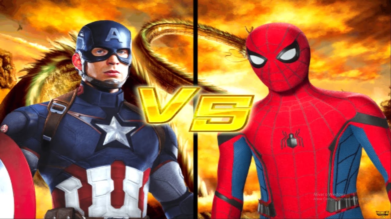Captain America VS Spiderman - DBZ Budokai Tenkaichi 3 CROSSOVER MOD ...