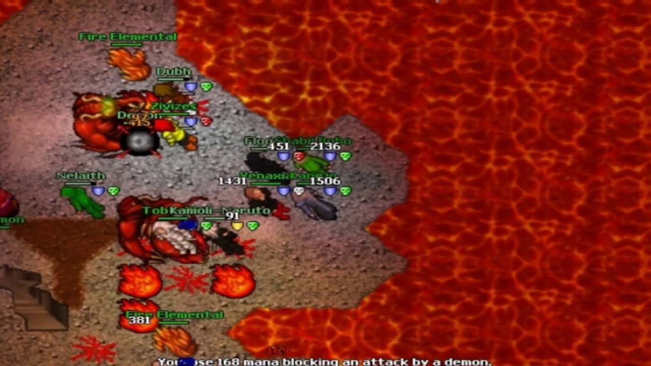 NOSTALGIC TIBIA MOVIES - Outcastserver.com Open-Tibia 7.6 - YouTube