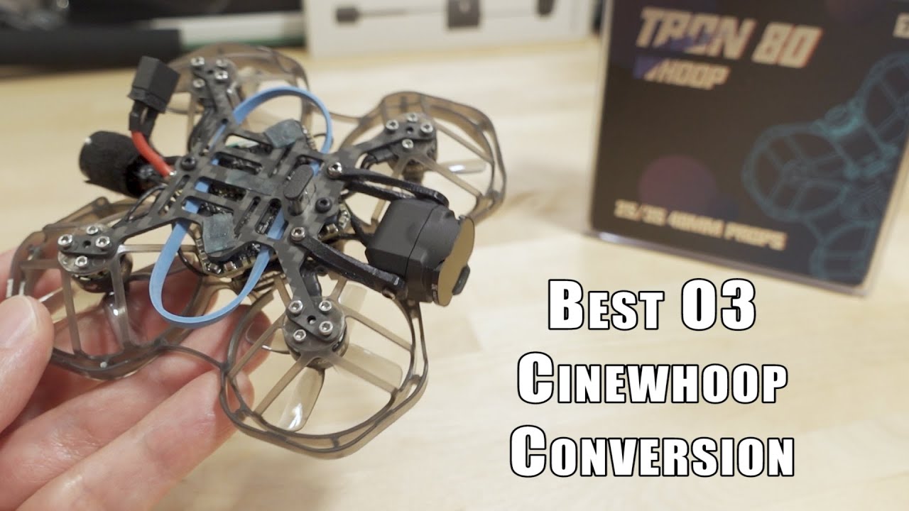 T-Motor TRON80 DJI O3 Conversion 🤯 - YouTube