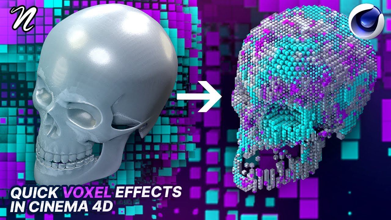 Tutorial: Quick Voxel Effects in Cinema 4D - YouTube