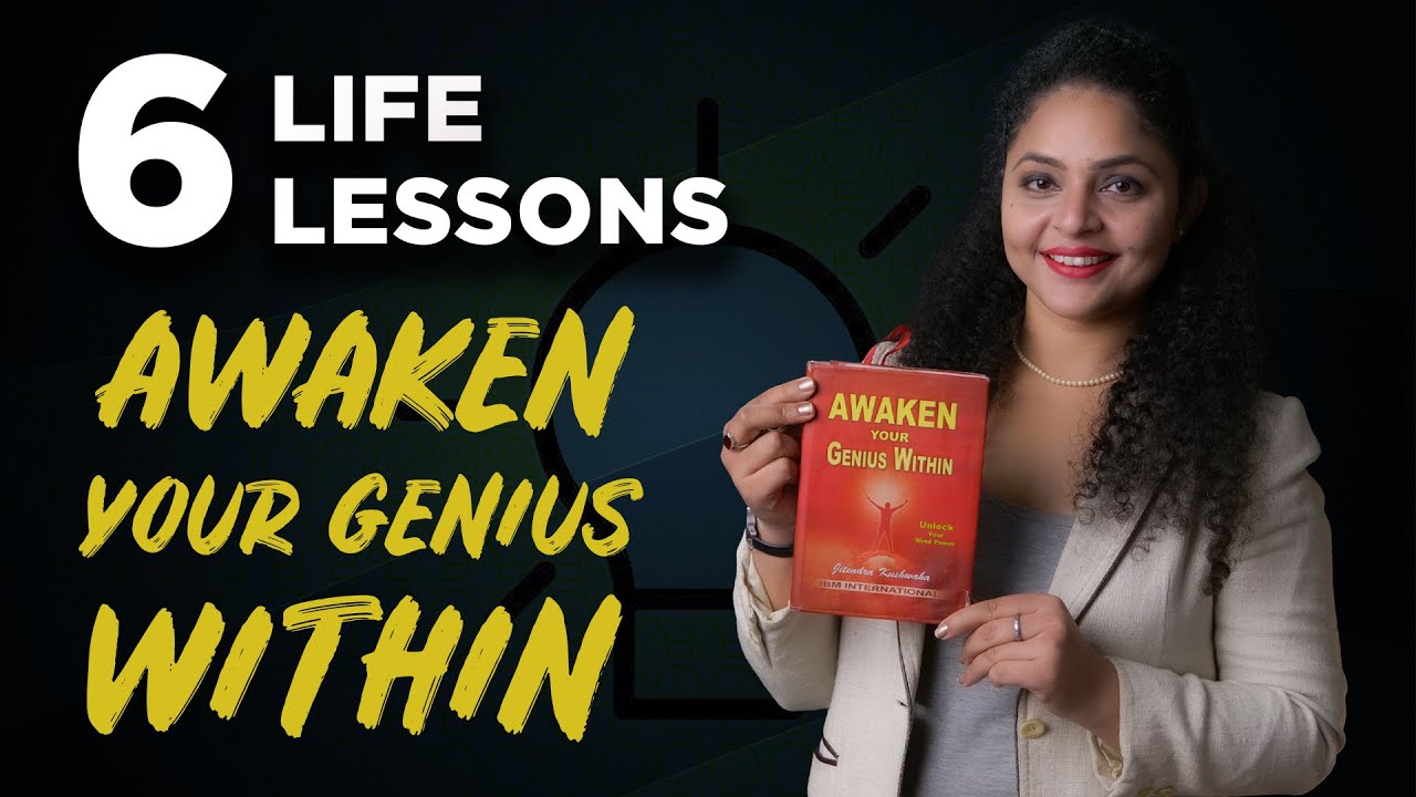 6 Life Lessons from the Book Awaken Your Genius within | Life Lessons ...