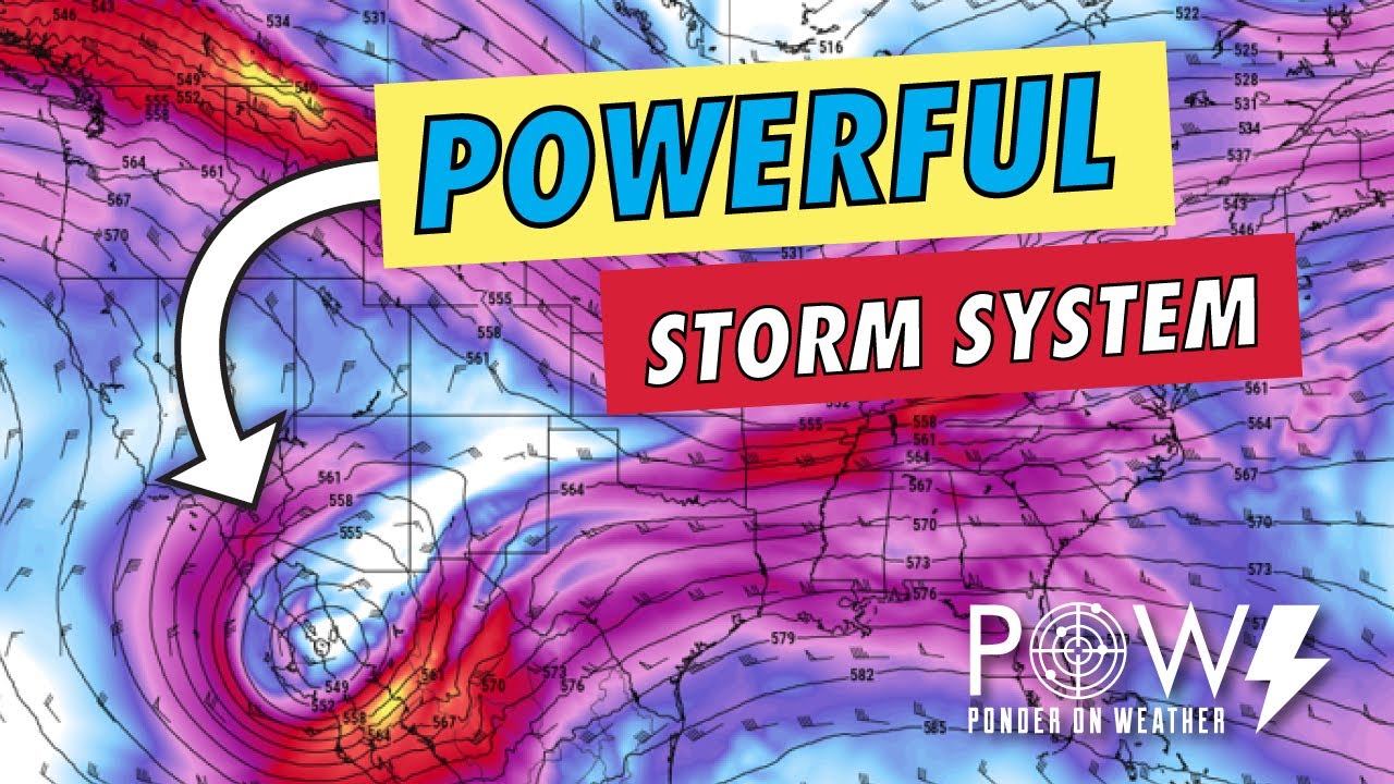 Powerful Storm System - POW Weather Channel - YouTube