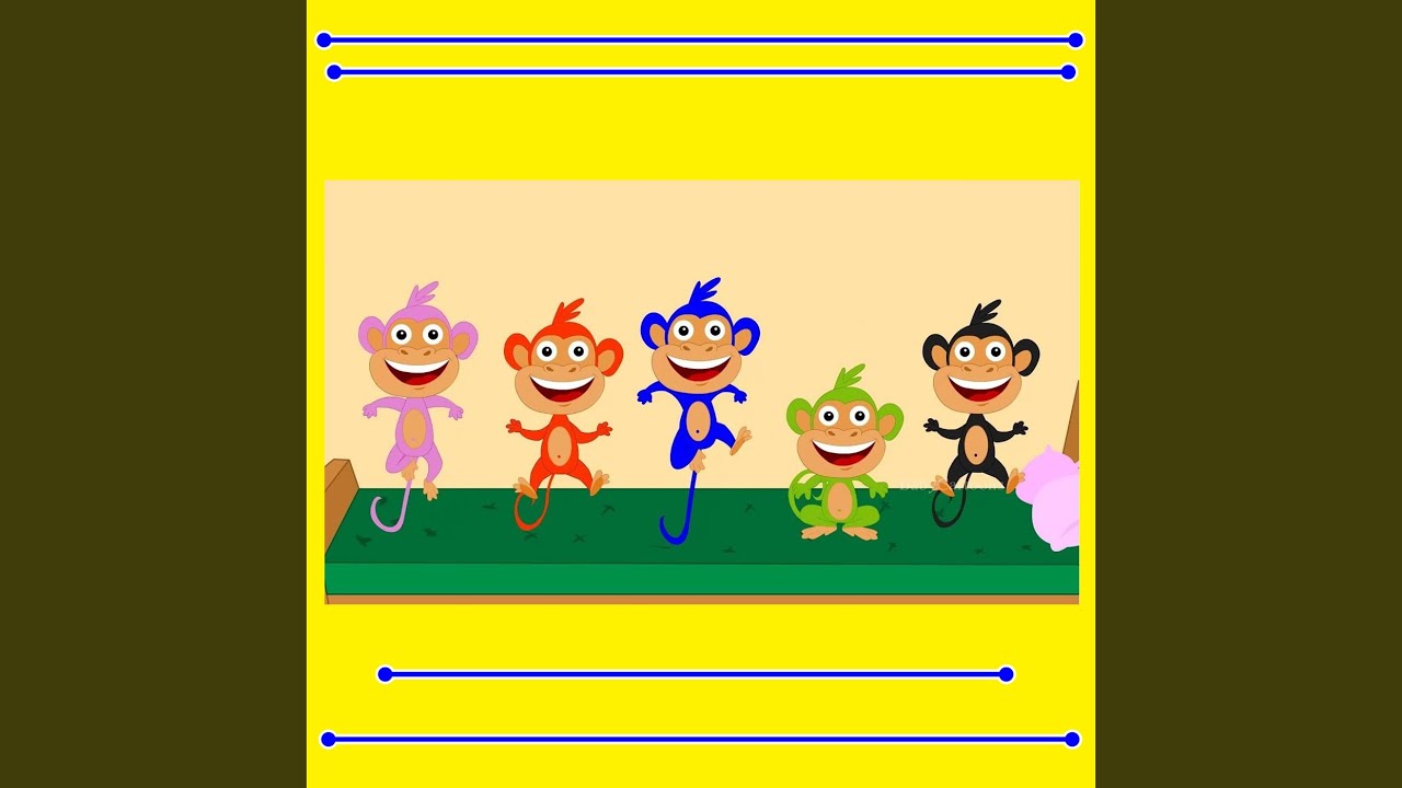 Five Monkeys Jumping - YouTube